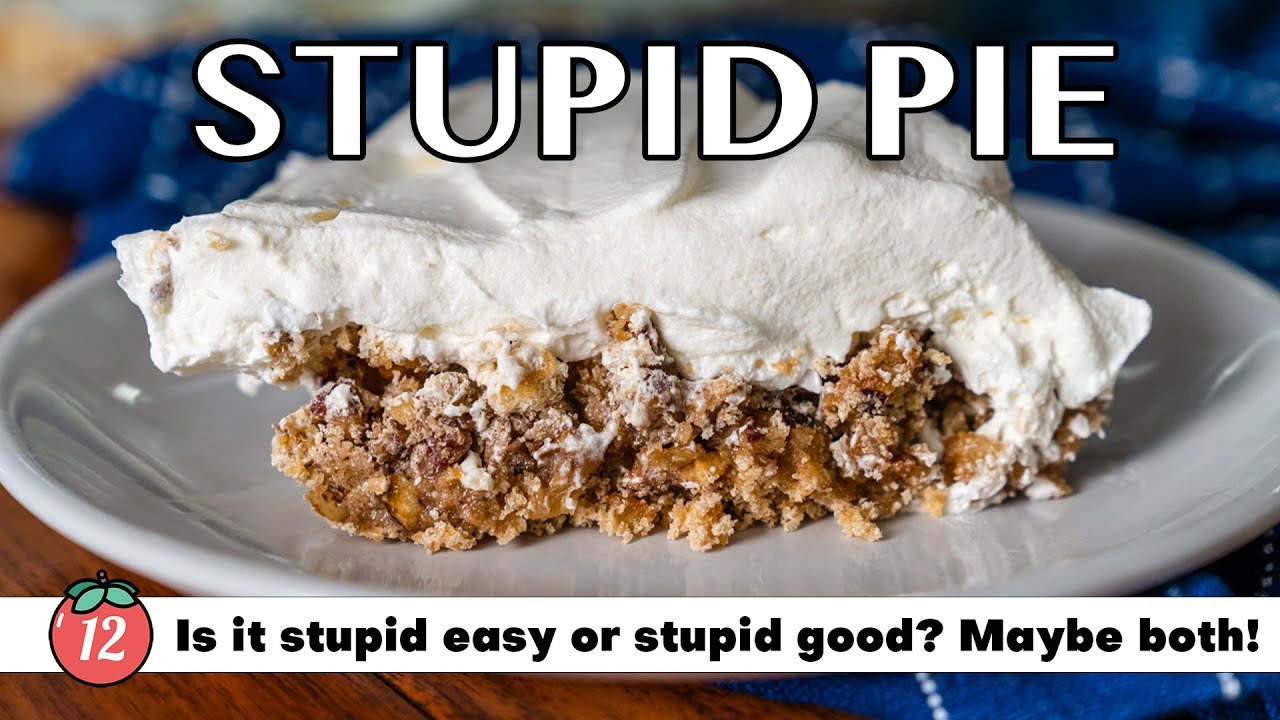 How to Make Stupid Pie (It's Stupid Good!) - YouTube