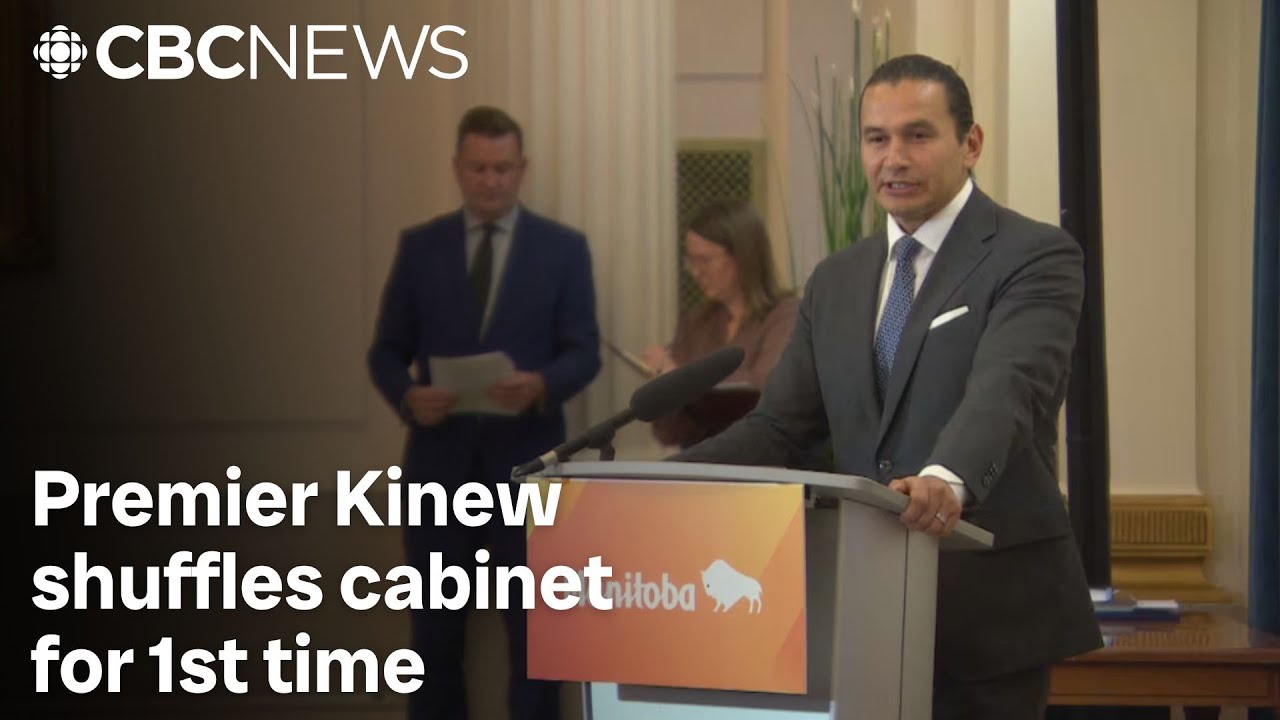Premier Kinew shuffles cabinet for 1st time, adds technology portfolio ...