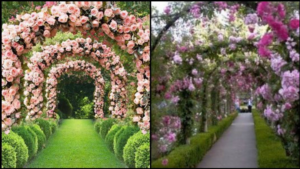 Garden stylish and beautiful Arch design-garden design and ideas - YouTube