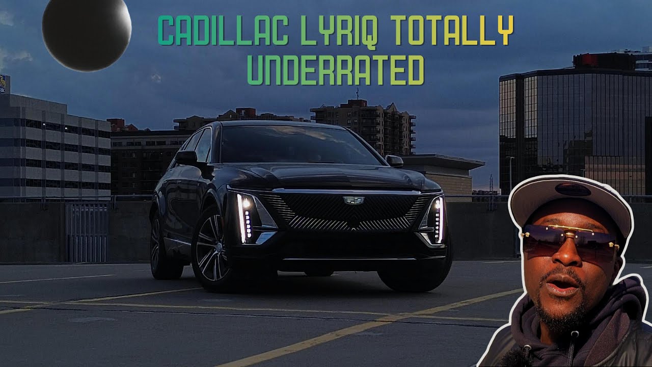 MY Cadillac LYRIQ REVIEW was Interrupted by A TOTAL SOLAR ECLIPSE - YouTube