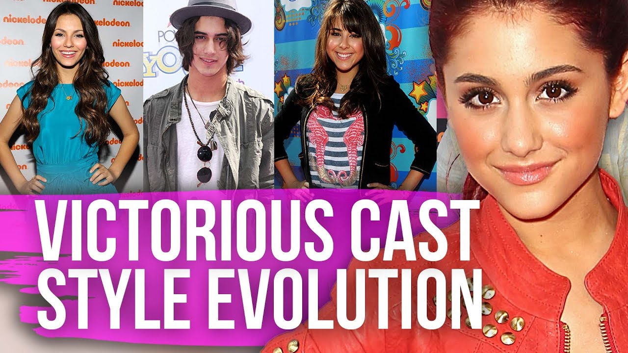 "Victorious" Cast Style Then & Now (Dirty Laundry) - YouTube