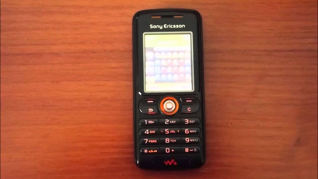 Sony Ericsson W200 MusicDJ Techno - YouTube