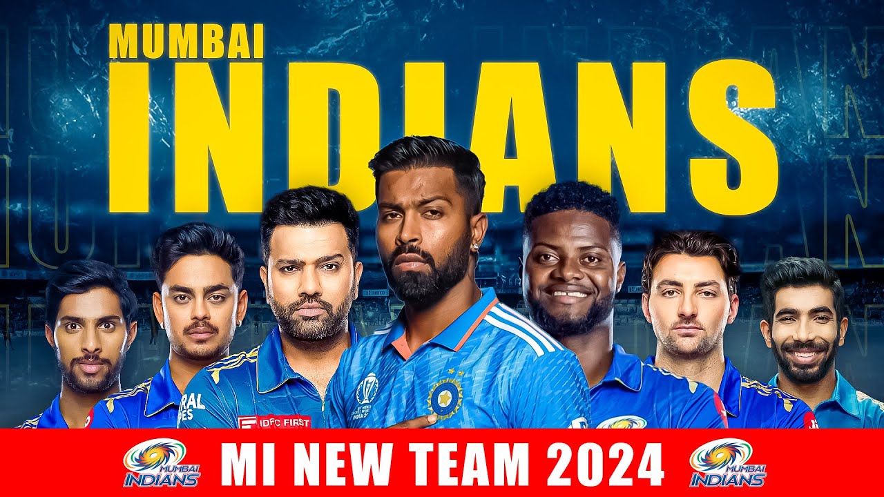 MI Team New Players List 2024: The Hype is Real! - YouTube