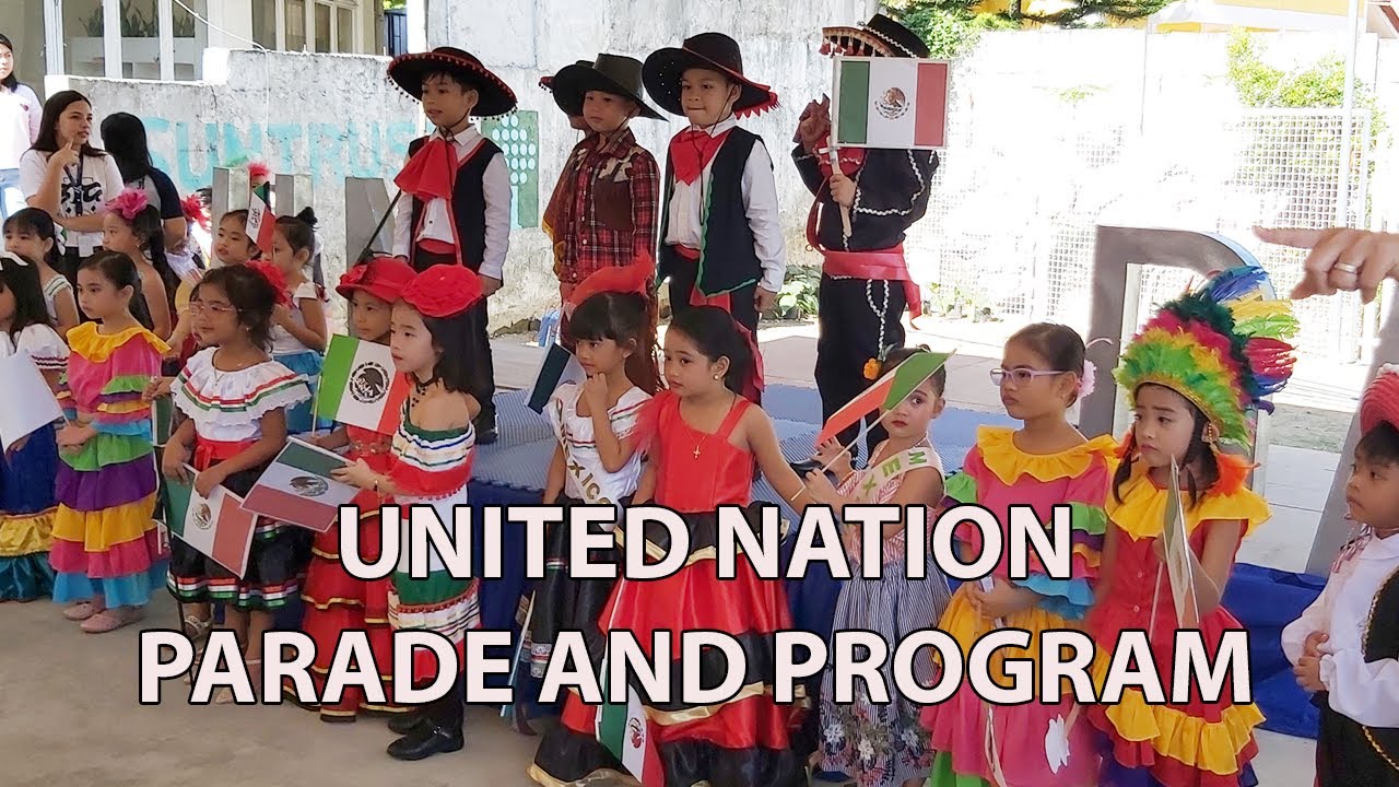 UNITED NATION Parade and Program - YouTube