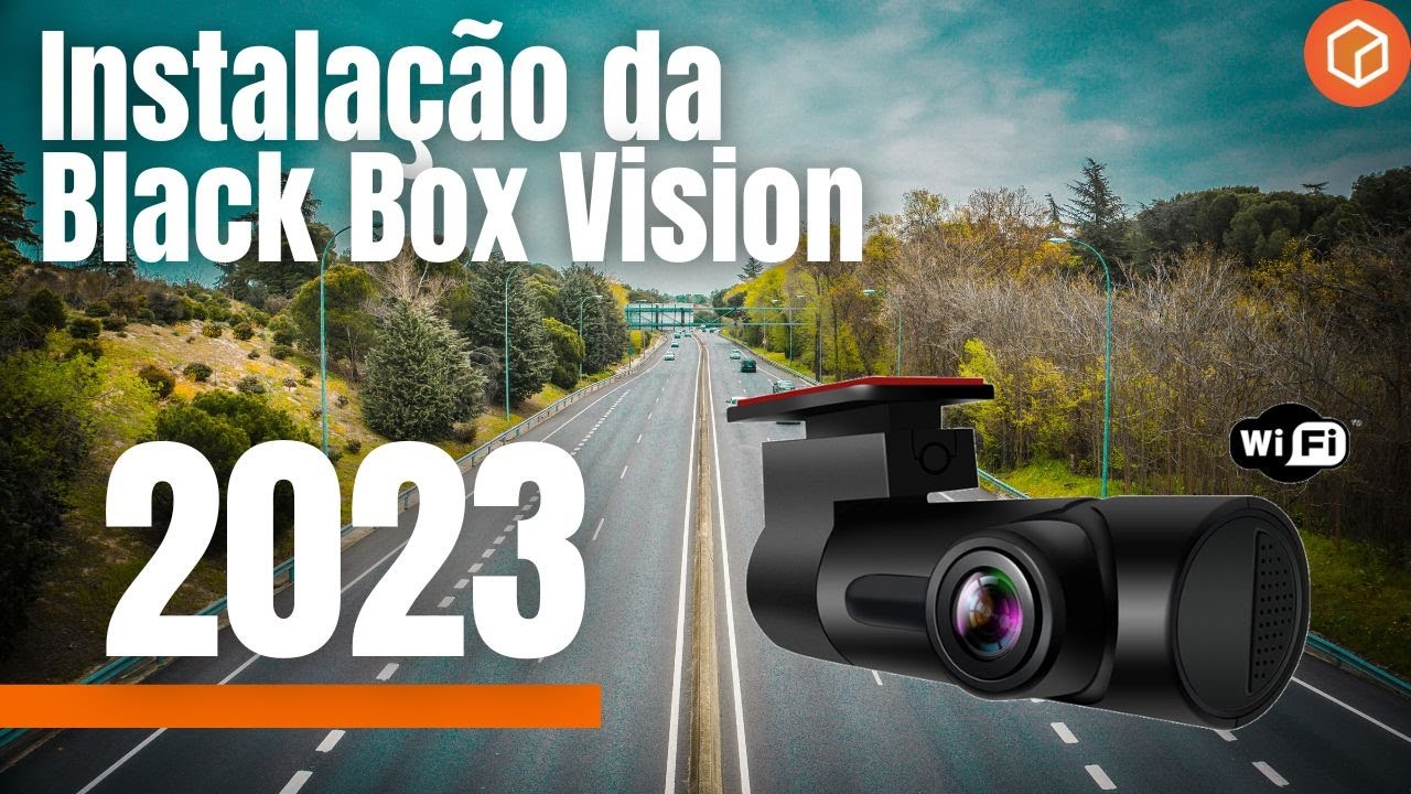 Black Box Vision - Instalação da Câmera veicular Wi-Fi Full HD 128gb ...