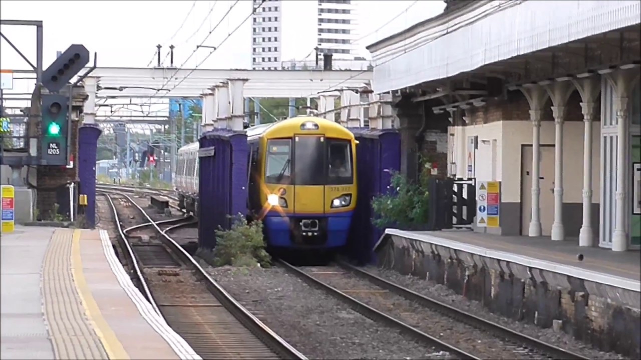 Trains at Camden Road Railway Station - Monday 26th March 2018 - YouTube