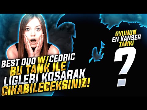 BEN TUTUYORUM CEDRİC KESİYOR!! | BU TANK LİGLERİ ATLAMAK İÇİN VAR! | MOBİLE LEGENDS BANG BANG