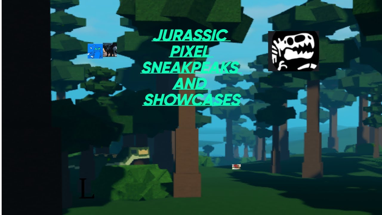 Jurassic Pixel Introduction and Sneakpeaks and Showcases. - YouTube