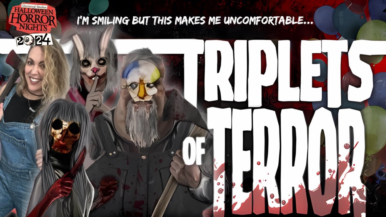 Triplets of Terror I HHN 33 House Announcement #6! - YouTube