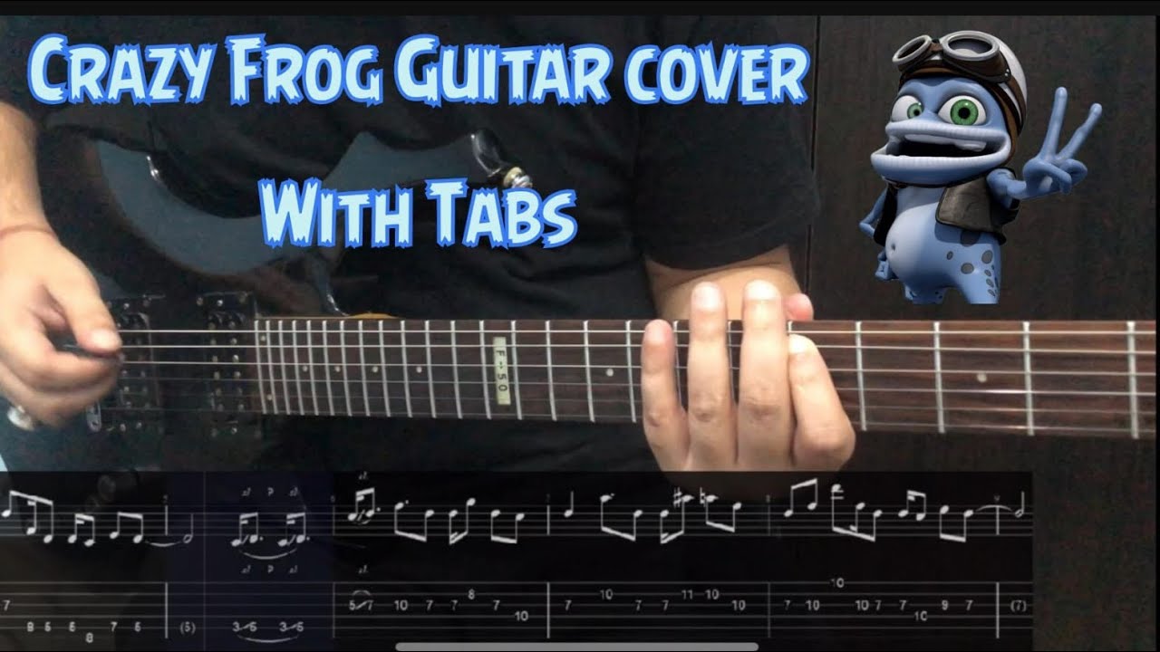 Crazy Frog Guitar Cover + Tabs - YouTube