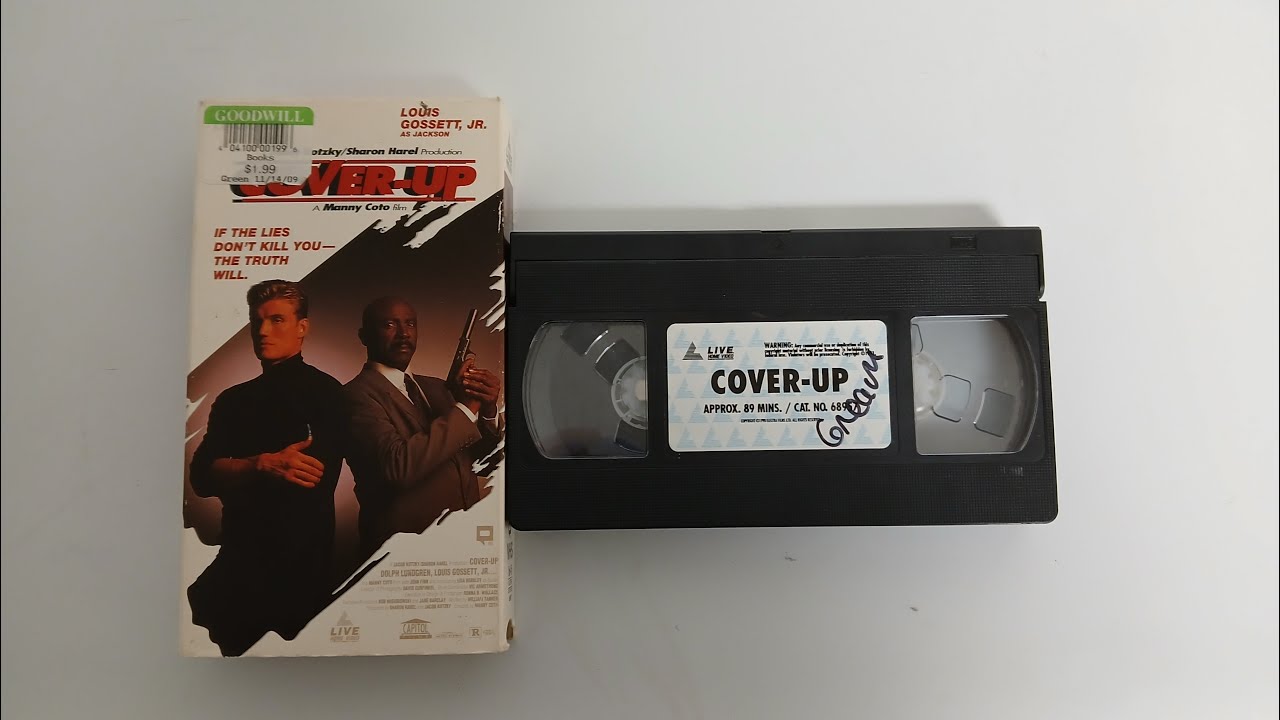 Opening and Closing To Cover Up 1991 VHS 60fps - YouTube