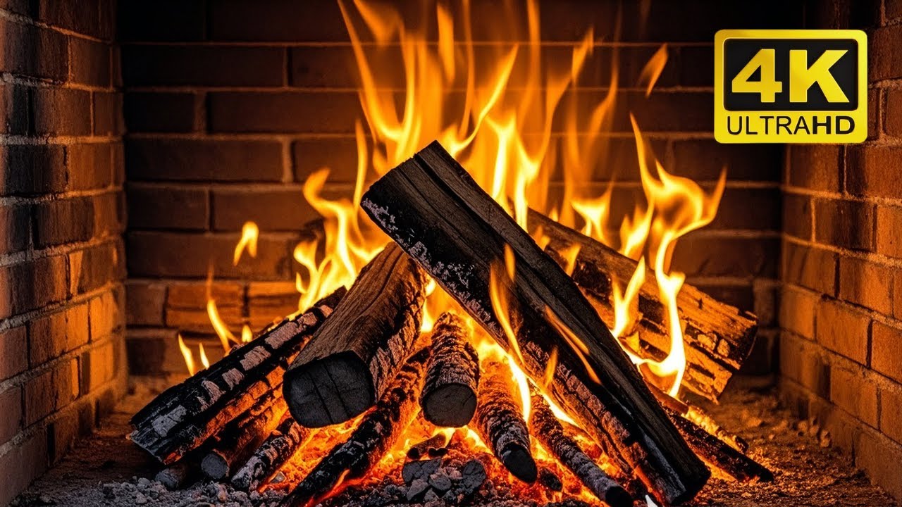 Immerse in Tranquil Ambience: Cozy Fireplace Sounds for Relaxation ...
