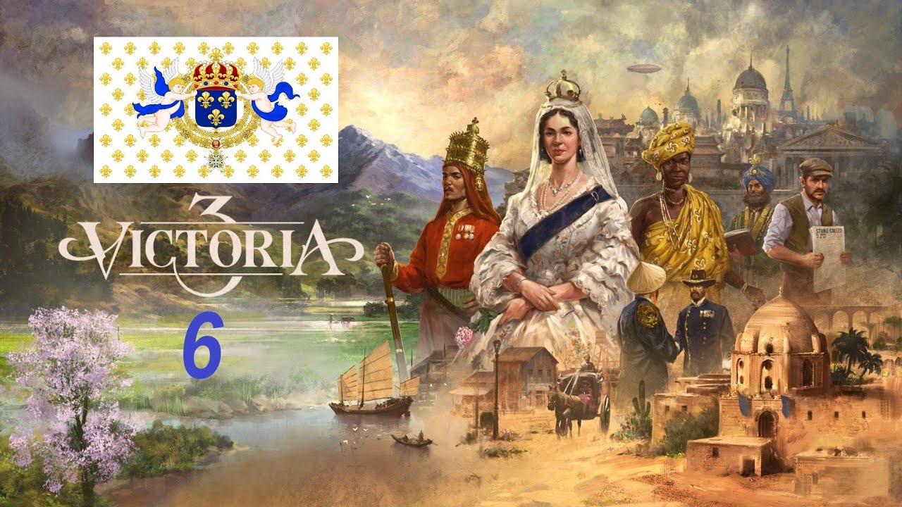 Victoria 3 Let's Play - France EP 6 [CZ] - YouTube
