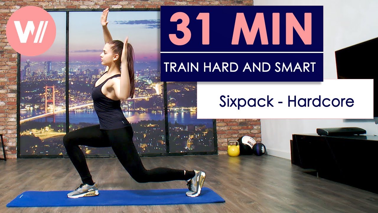 HARDCORE SIXPACK Workout - Mit ZWÖLF Übungen zum Waschbrettbauch ...