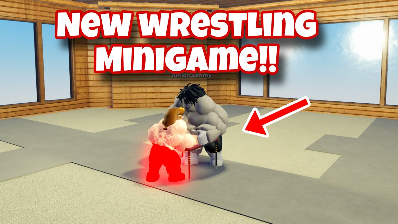 NEW GYM LEAGUE UPDATE!! NEW ARM WRESTLING MINIGAME!! (Roblox) - YouTube