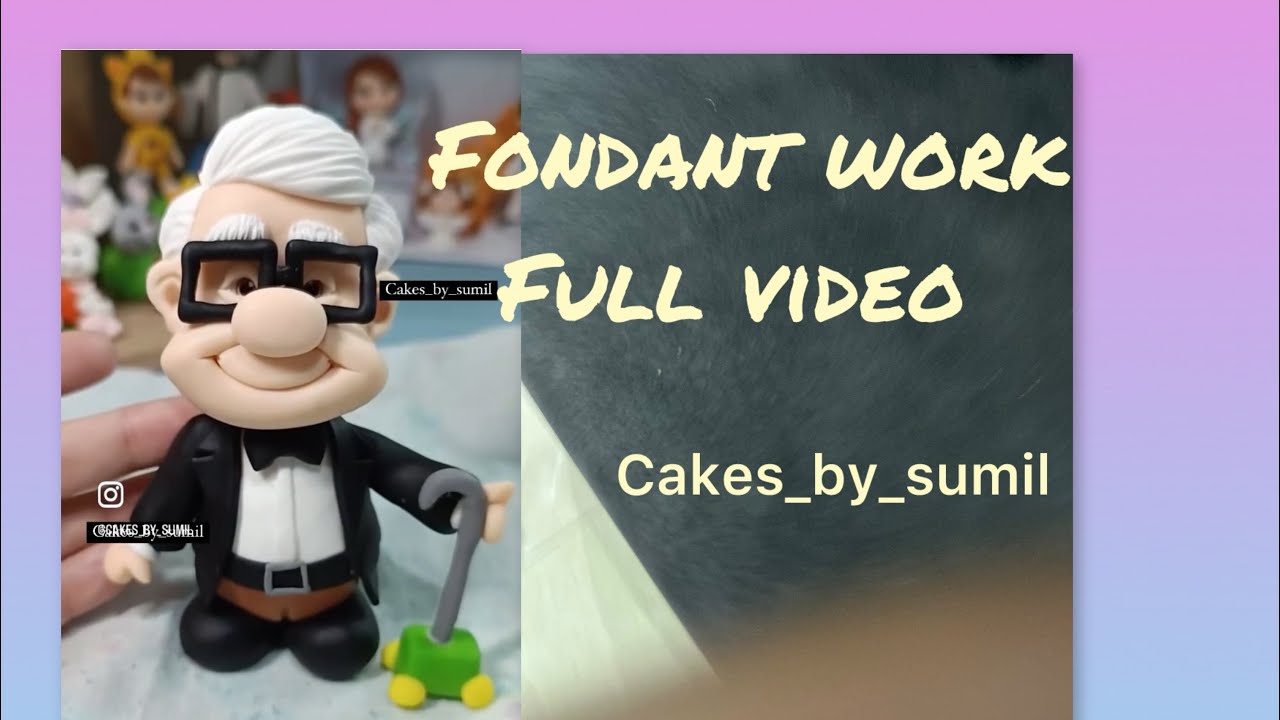 the Art of Fondant Work! 🎂 #fondant #fondantcake @cakesbysumil1444 ...