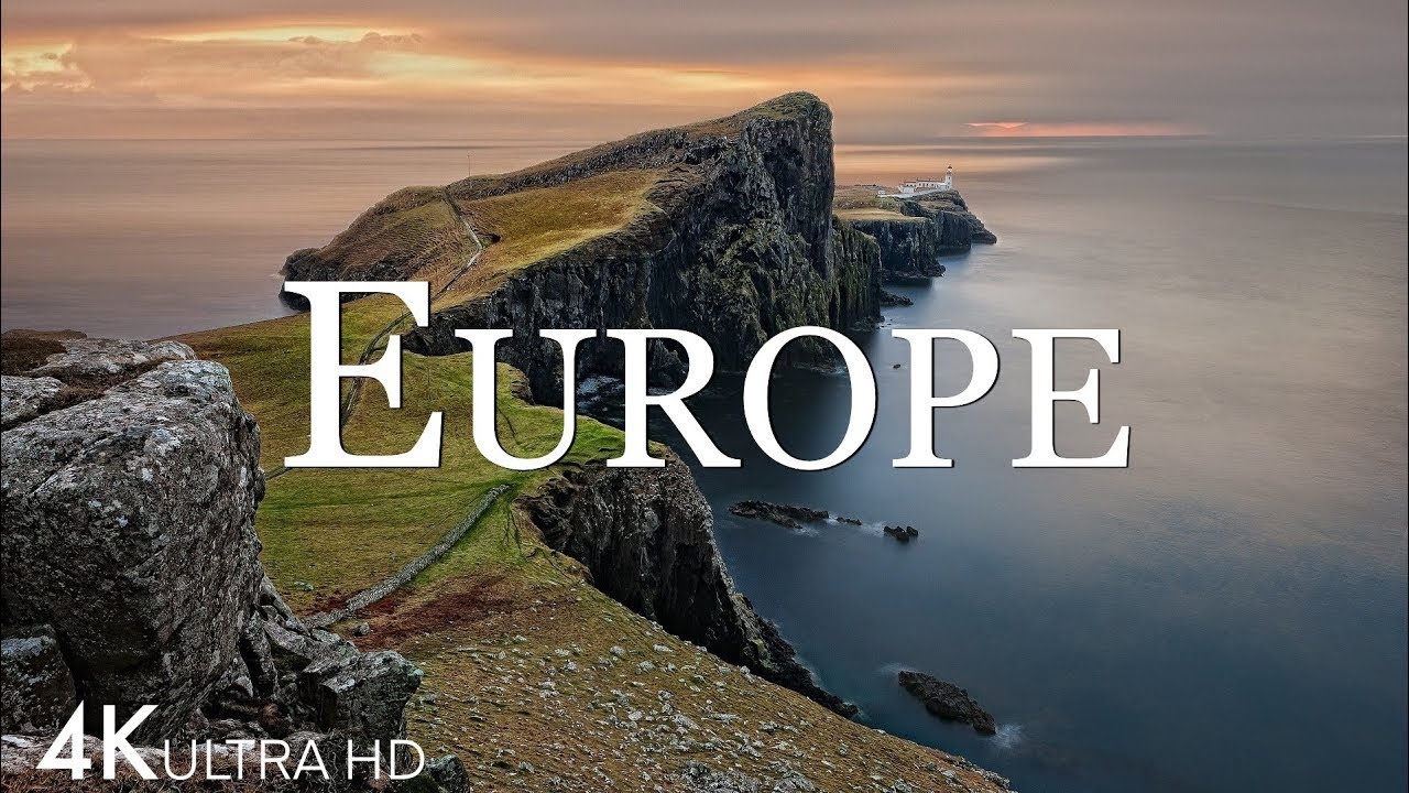 EUROPE 4K Beautiful Drone Film With Relaxing Music - YouTube