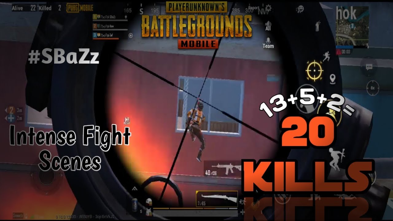Best Gaming Pubg Mobile । Intense Fight Scenes । 1 Nade Se Kiya 3 Ko ...