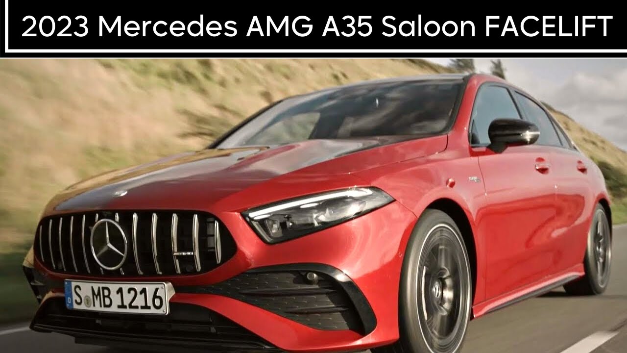 FIRST LOOK: 2023 Mercedes AMG A35 Saloon FACELIFT | Specs, Feature ...