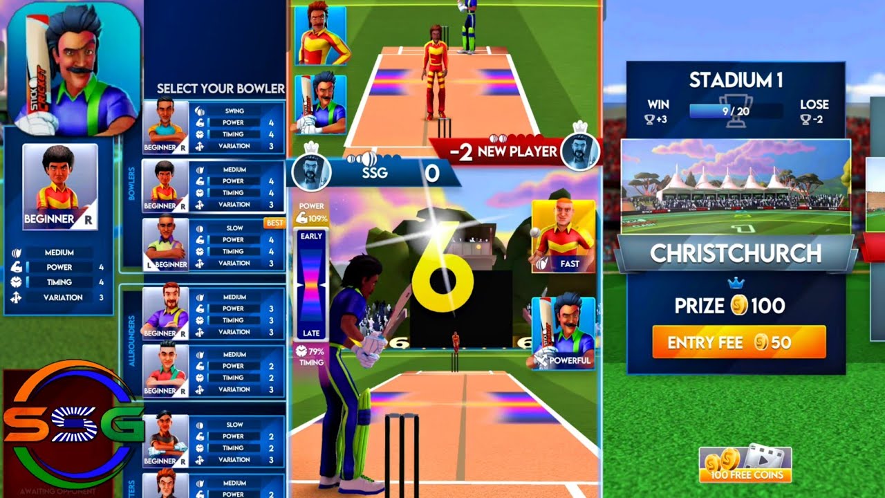 Stick Cricket Clash - Gameplay Walkthrough (Android) - YouTube