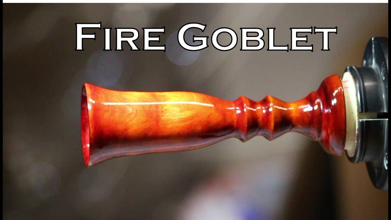 Woodturning a Fire Goblet - YouTube