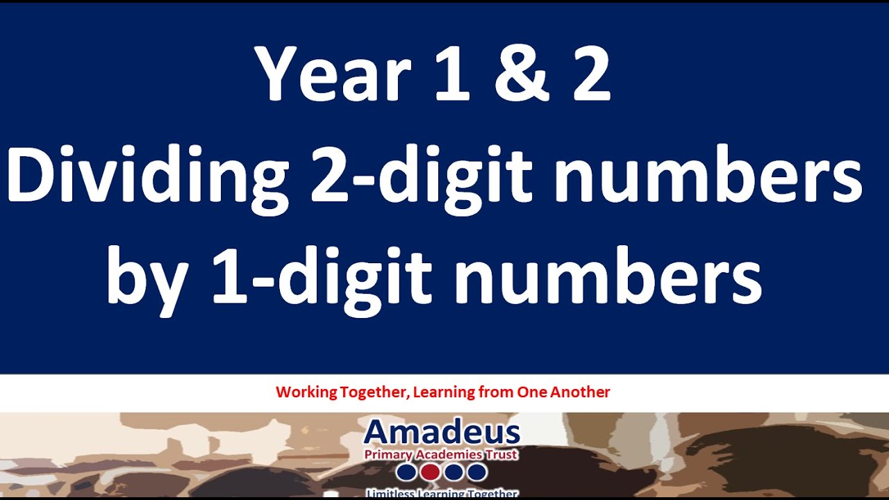 Year 1 & 2 Dividing 2 digit numbers by 1 digit numbers - YouTube