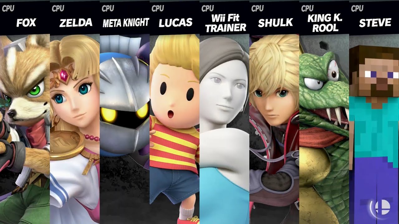 Super Smash Bros. Ultimate - Number 7 Battle - YouTube