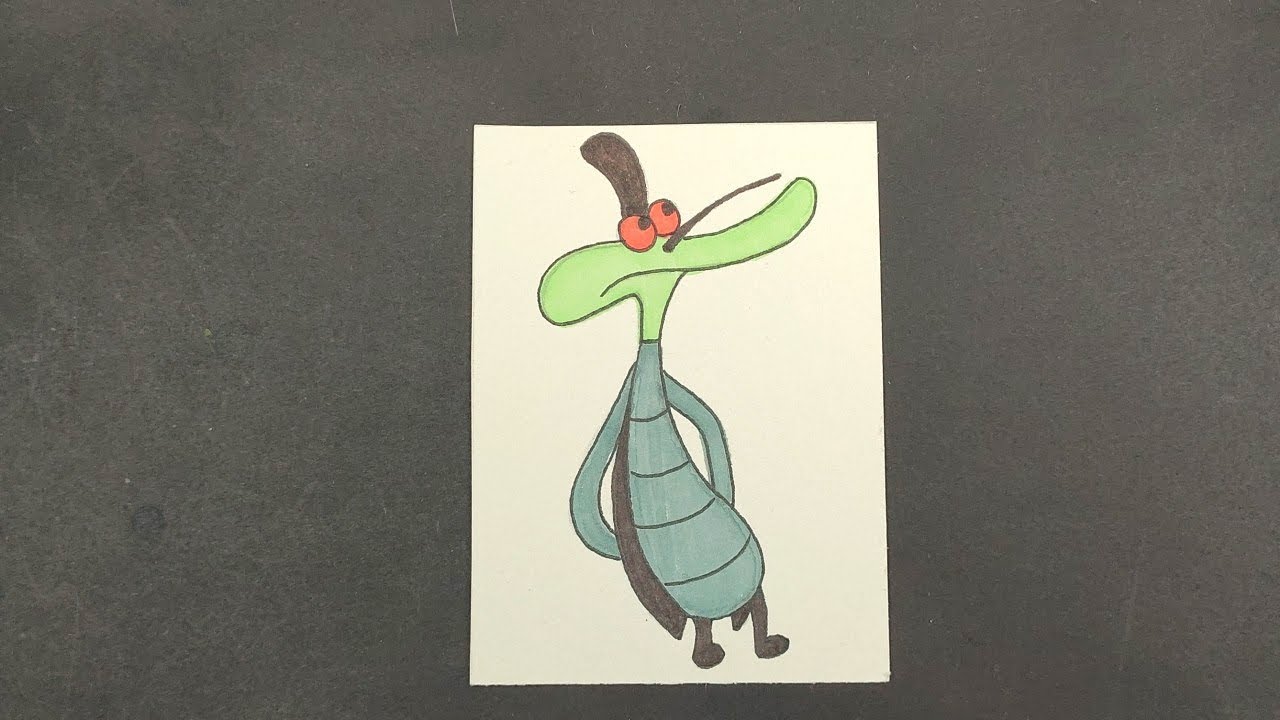 Draw Marky Cockroach | DIY With Bee - YouTube