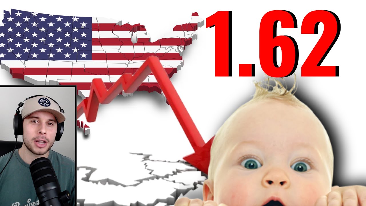 U.S Birth Rate Collapses To 1.62 Per Woman | Population Decline Is ...