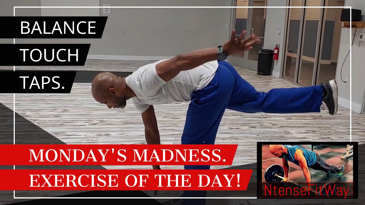 Monday's Madness. Exercise of the day! - YouTube