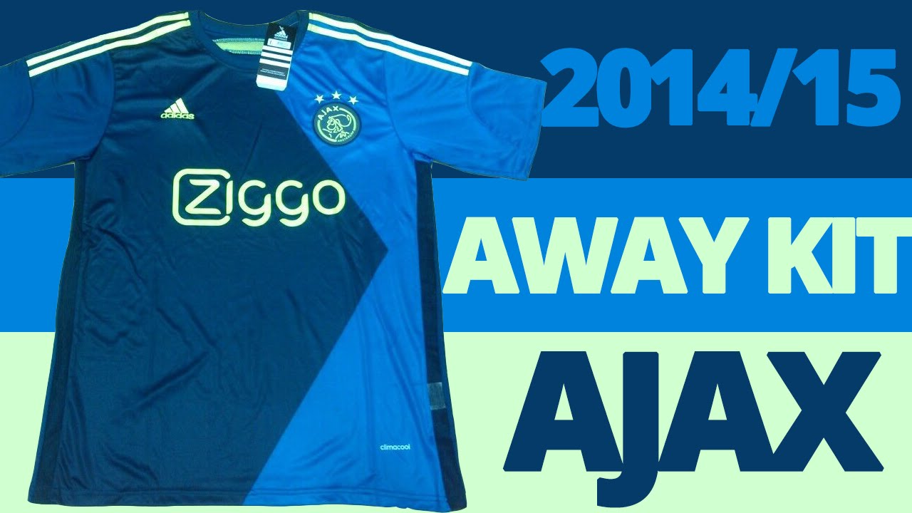 *10/10 DESIGN* AJAX 2014/15 AWAY KIT - YouTube