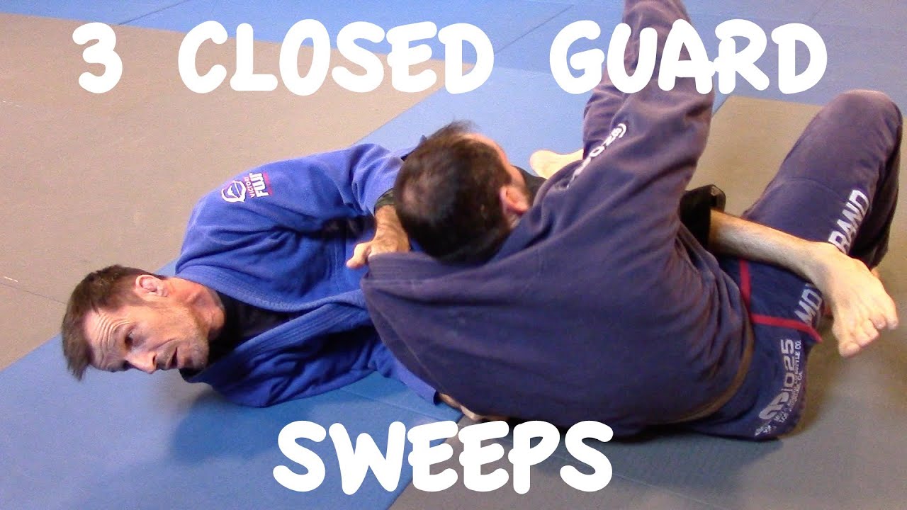 Closed Guard Sweeps: Scissor, Xande and Flower Sweep with Professor ...
