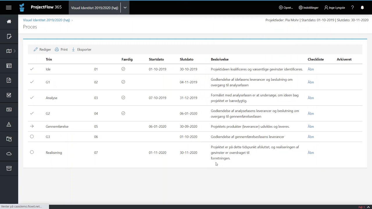 Governance proces i ProjectFlow 365 - YouTube