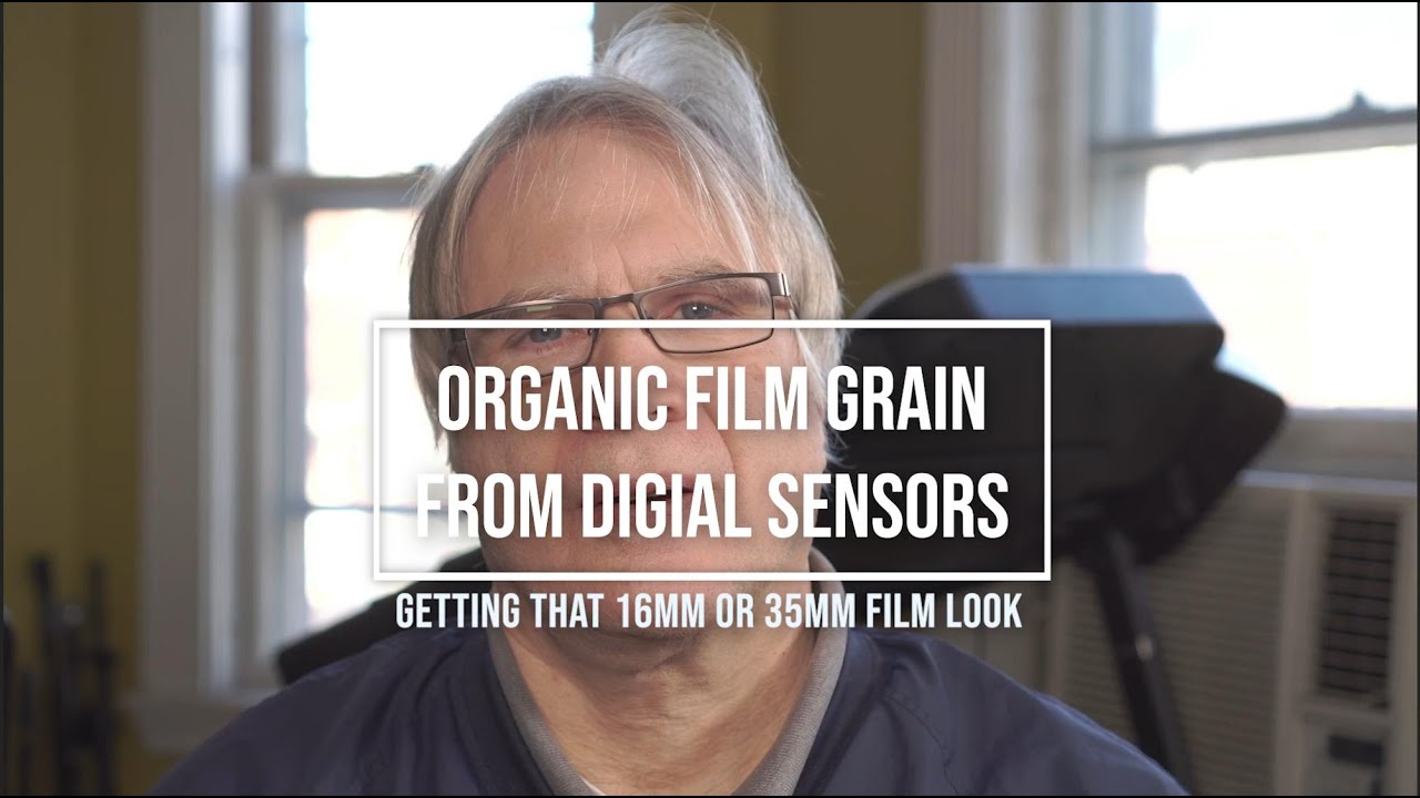 Organic Film Grain From Digital Cameras - YouTube