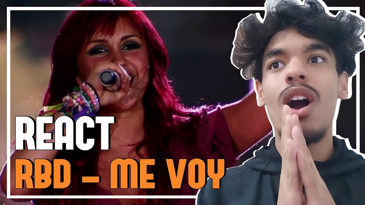 Reagindo a RBD | RDB - Live In Rio - Me Voy [HD] - YouTube