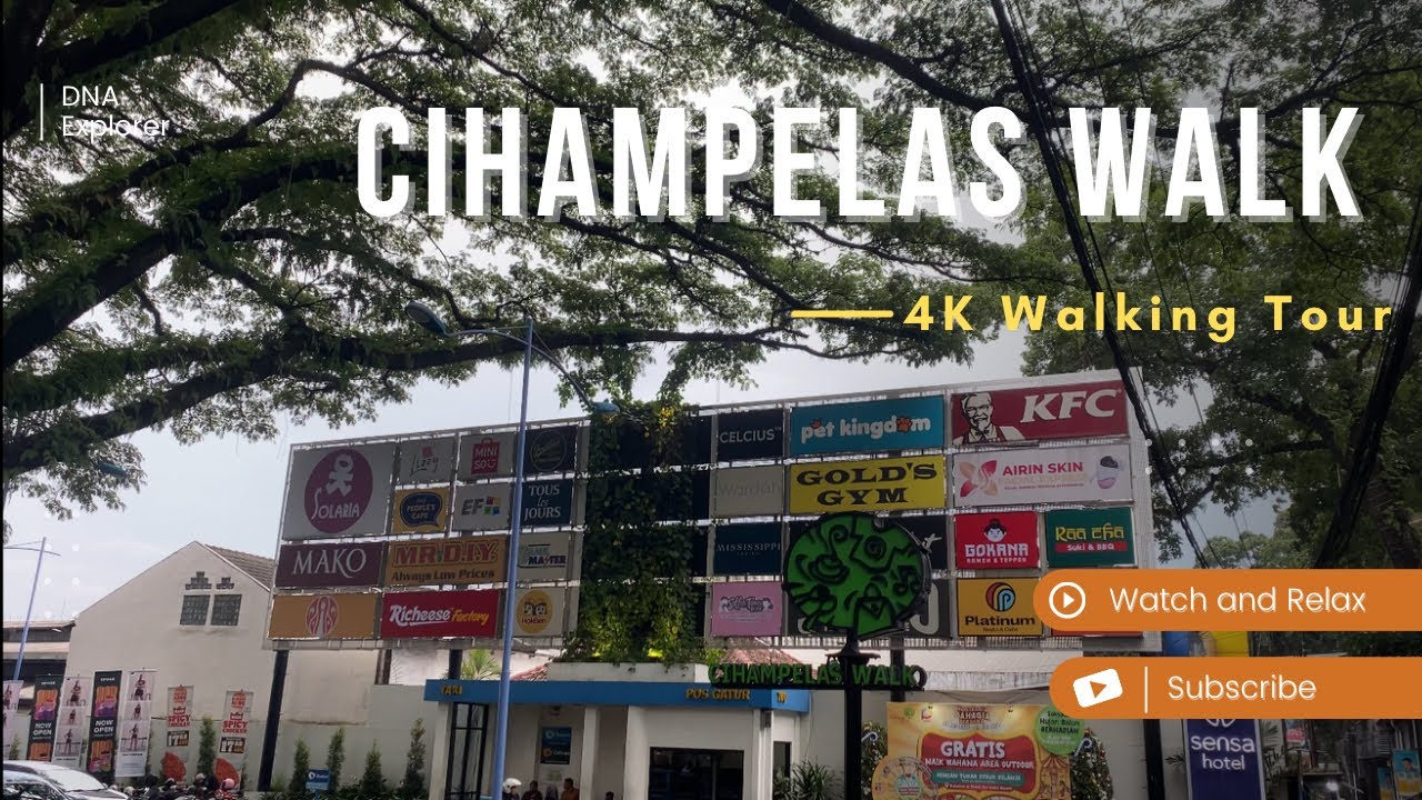 Walking Tour Cihampelas Walk (Ciwalk Mall) 2025 - Mall dengan Konsep ...