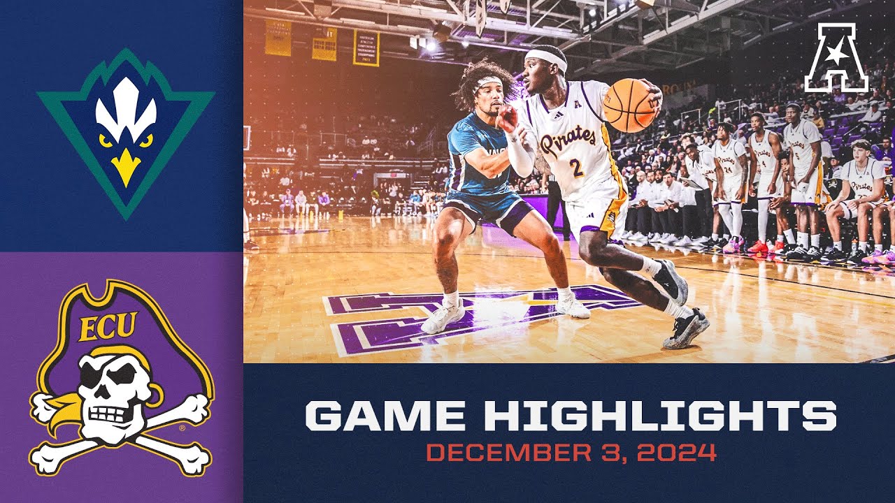 Game Highlights: UNC Wilmington vs. East Carolina (Dec. 3, 2024) - YouTube