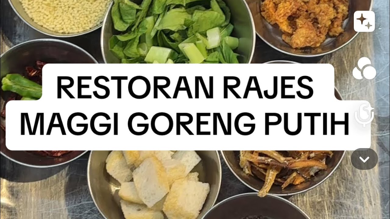 Maggi goreng putih by Rajes Restoran - YouTube
