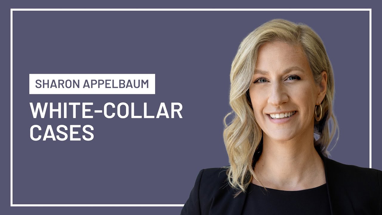 White-Collar Cases | Sharon Appelbaum - YouTube