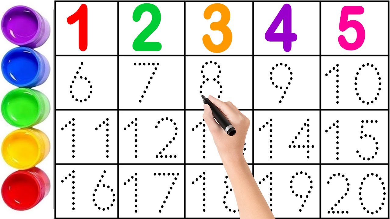 123, counting number,1 to 100 counting,1 sai 10 tak ginti,1 sai 20 tak ...