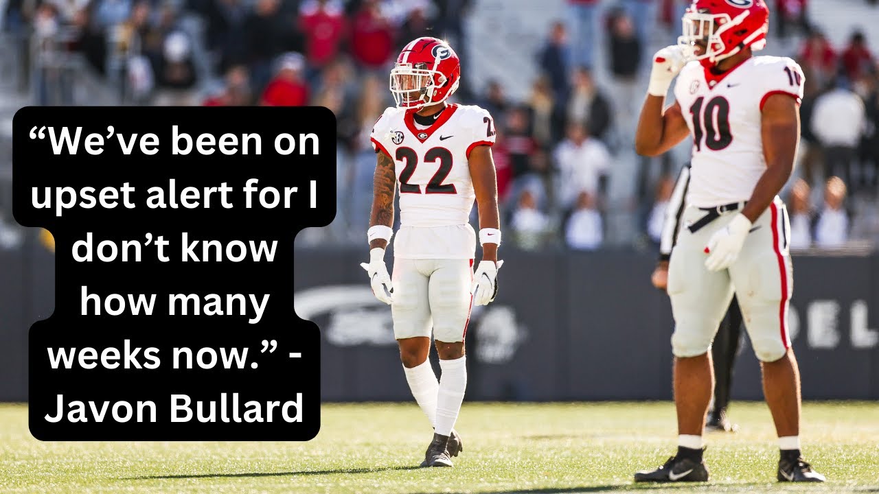 "We've been on upset alert for I don't know how many weeks now" - Javon ...