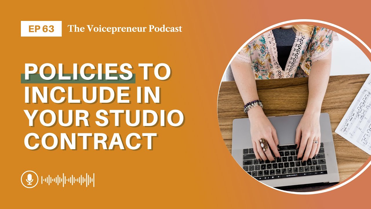 EP 63: Studio policies to include in your private studio contract | The ...