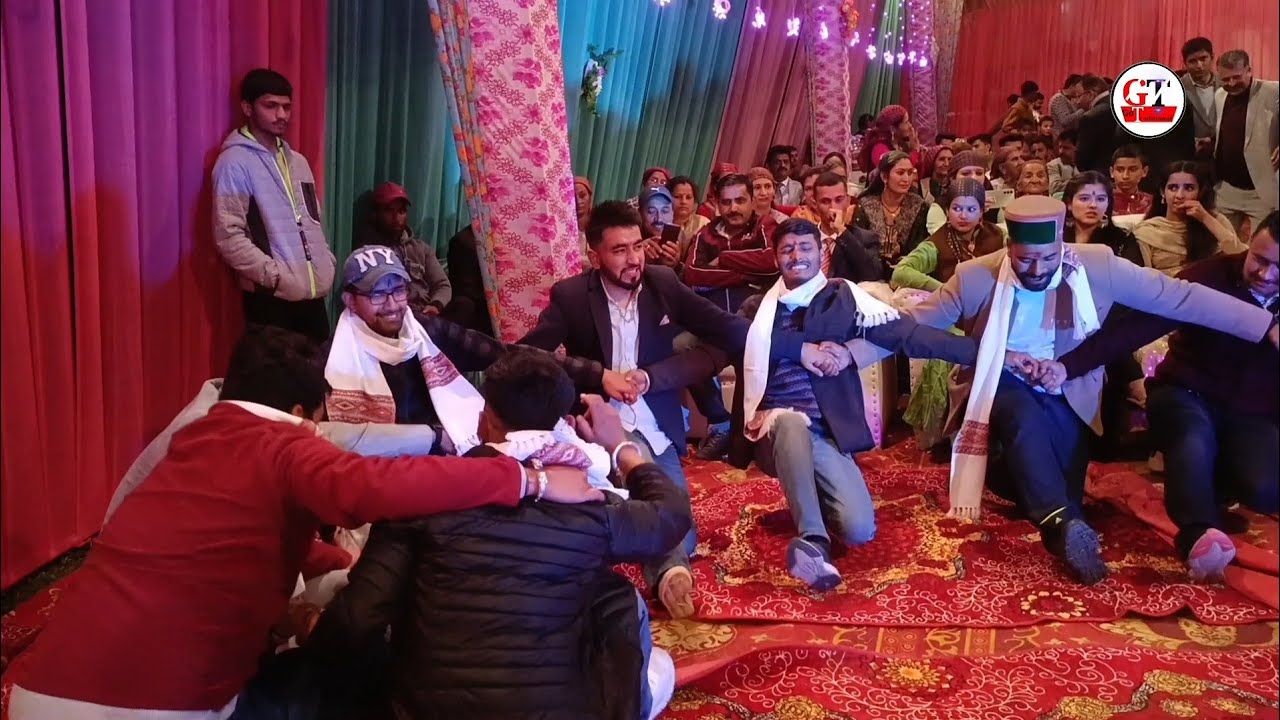 Pahari culture // natti lover's // pahari wedding dance // Nerwa - YouTube