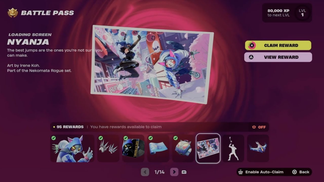 How to Unlock Nyanja Loading Screen in Fortnite | Battle Pass Rewards ...