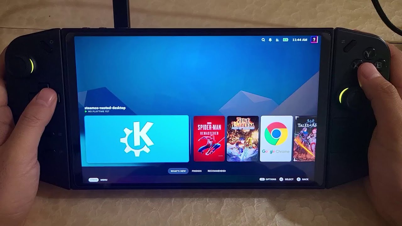 Linux on Legion Go Update - RGB control via Steam Input, Custom TDP ...