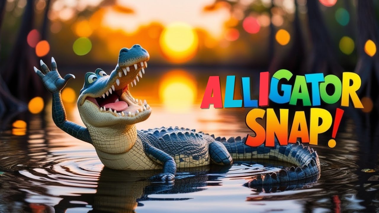 🎶 Alligator Snap | Fun Kids' Songs About Animals | Sing & Dance with ...