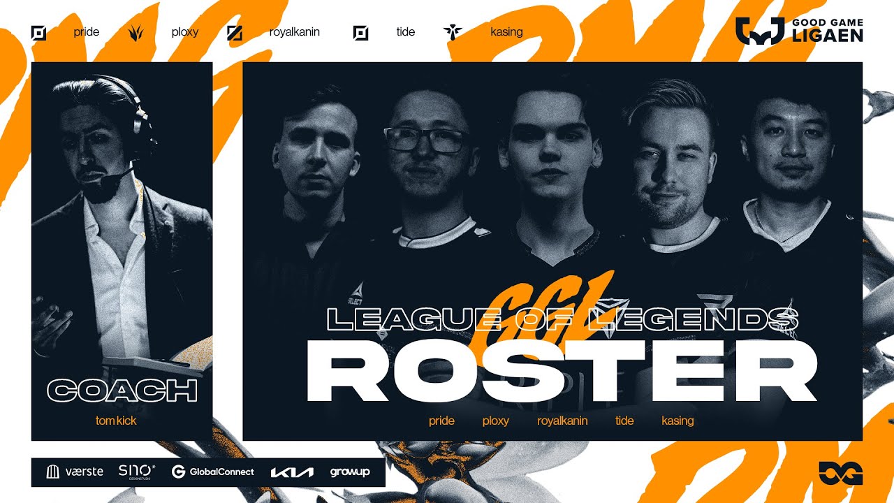 DMG Roster for Good Game-Ligaen! - YouTube