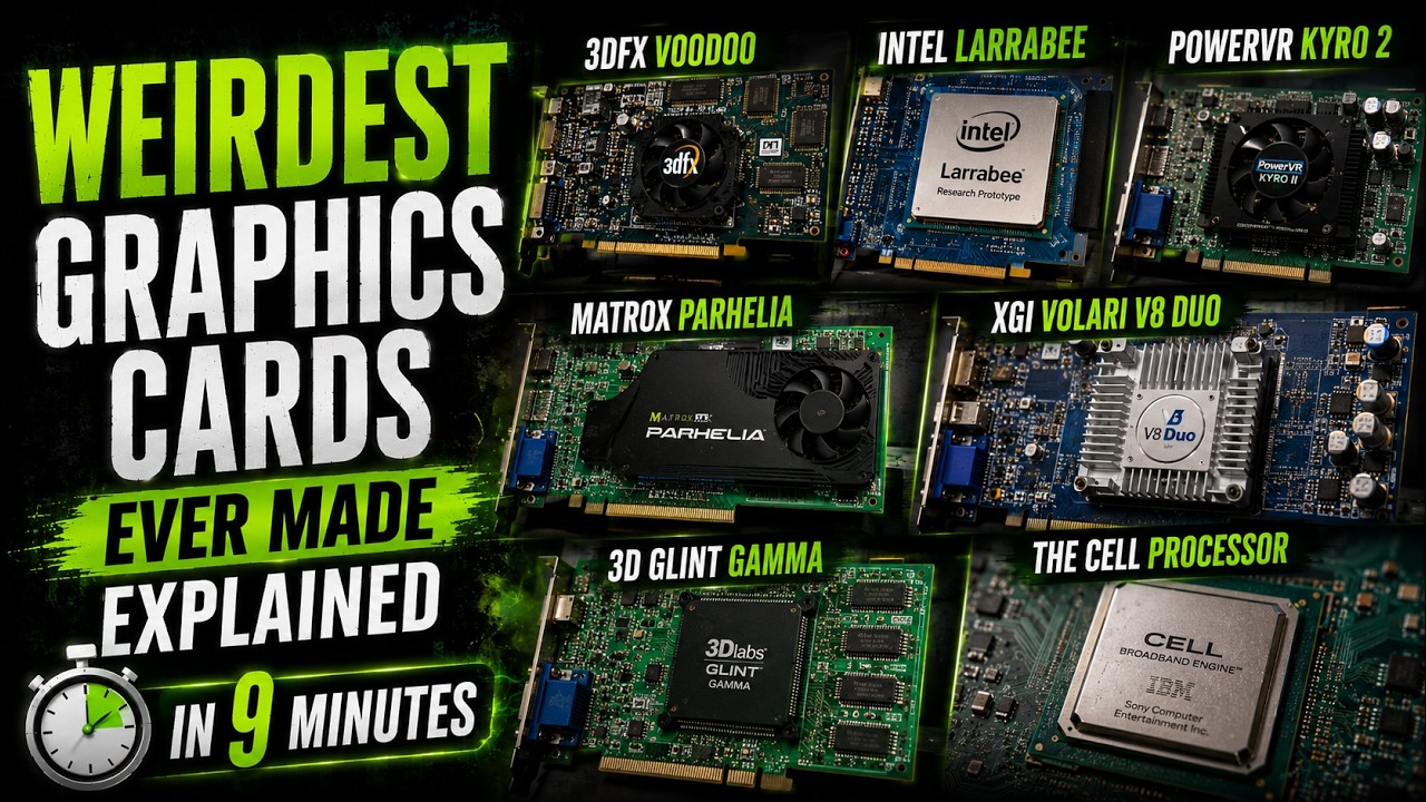 Weirdest Graphics Cards Ever Made Explained In 9 Minutes - YouTube