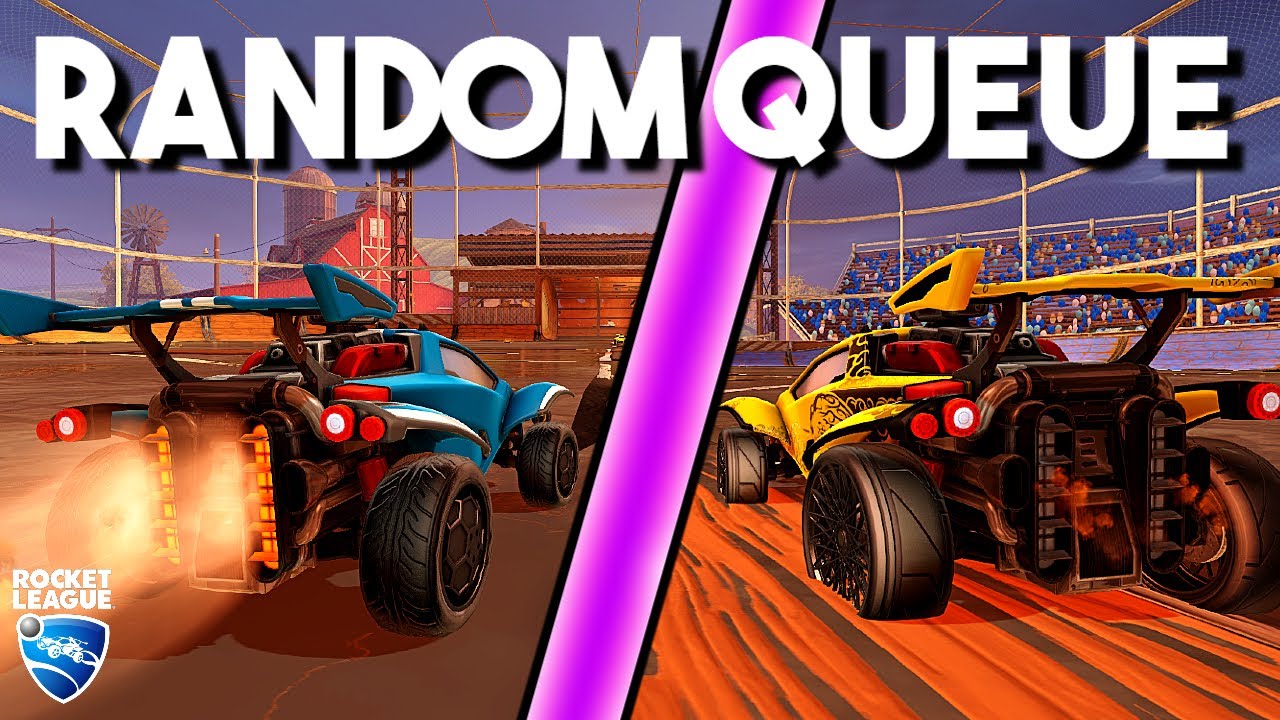 Random Rocket League Queue | On the Come Up | Gameplay - YouTube