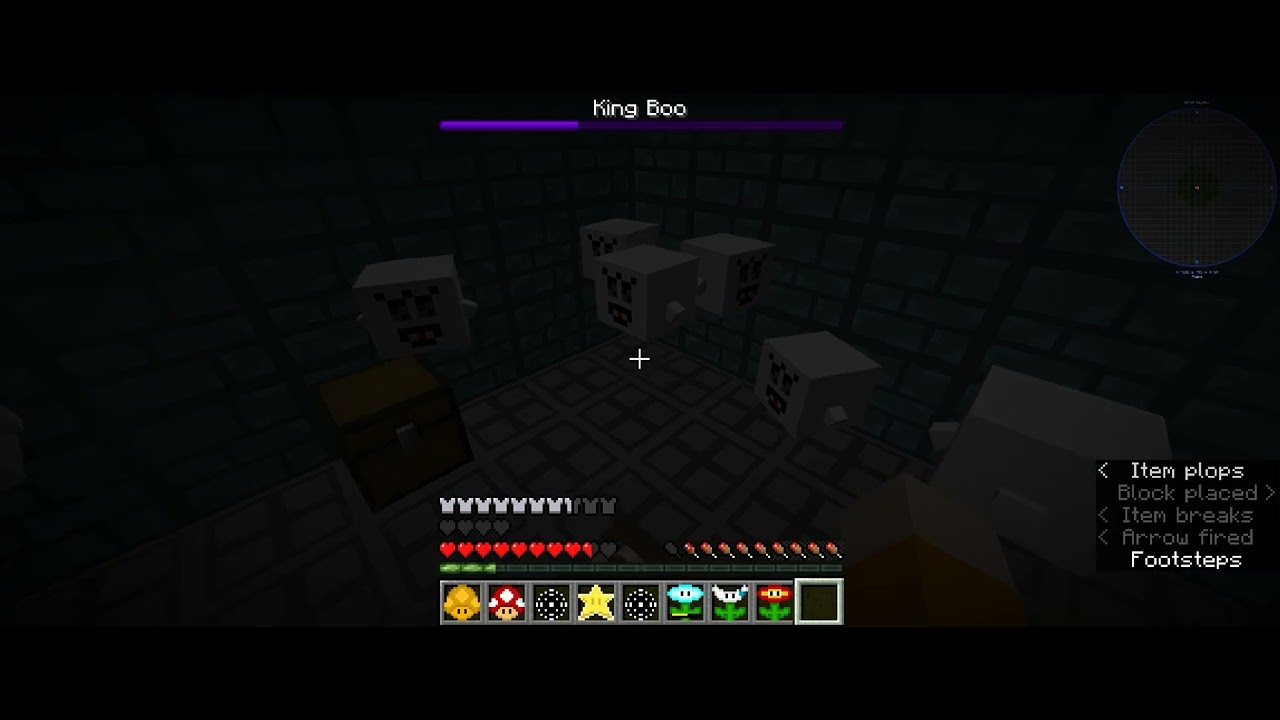 Killing King Boo in Minecraft (Mario) - YouTube